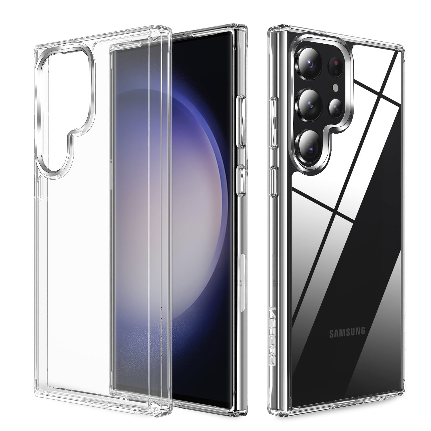 Elegant Choise Case for Samsung Galaxy S23 Ultra/S23 Plus/S23 Shockproof Non-Yellowing ...