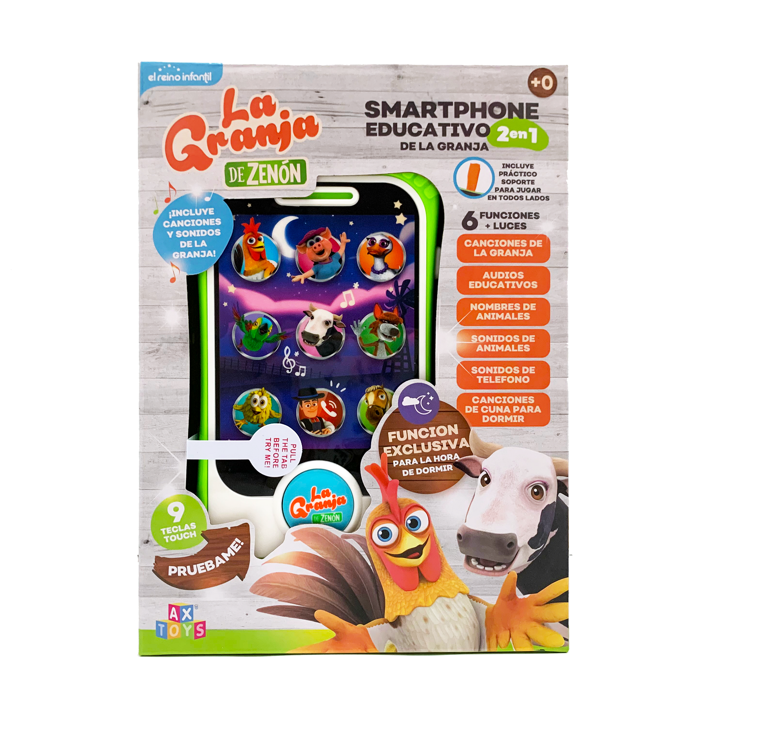 Smartphone Educativo La Granja De Zenon Original Con tus canciones ...