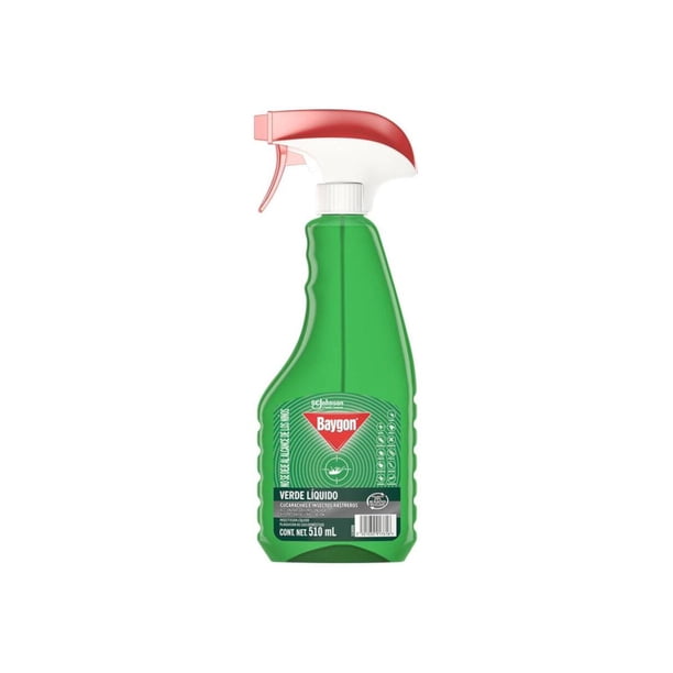 Pack de 12 Insecticida Baygon Líquido Verde Trigger 510 ml Baygon ...