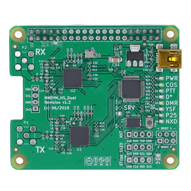 MMDVM Hotspot Board, Dual Antenna Hotspot Module Open Source 3D ...