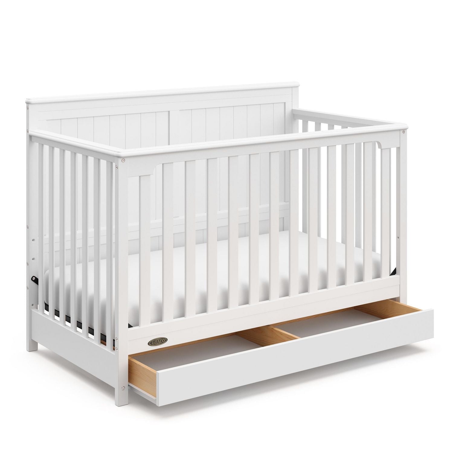 Click here for Graco Hadley 5-In-1 Convertible Baby Crib With Dra... prices