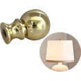 2PCS 1-1/2 Inch Lamp Finial Small Spherical Lamp Finishes for ...