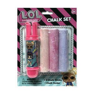 Sidewalk Chalk Set (4 Pc) with Chalk Holder - Kids Sidewalk Chalk for ...