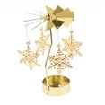 Christmas Windmill Decor Rotating Candle Tea Light Holder Candlestick ...