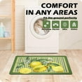 Lemon Kitchen Mat Set of 2 Lemons Anti Fatigue Kitchen Rugs Farmhouse ...