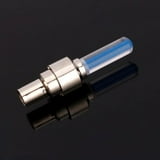 Lindmeyers Blue LED Tire Valve Stem Covers, 4 Count, Automotive Valve ...