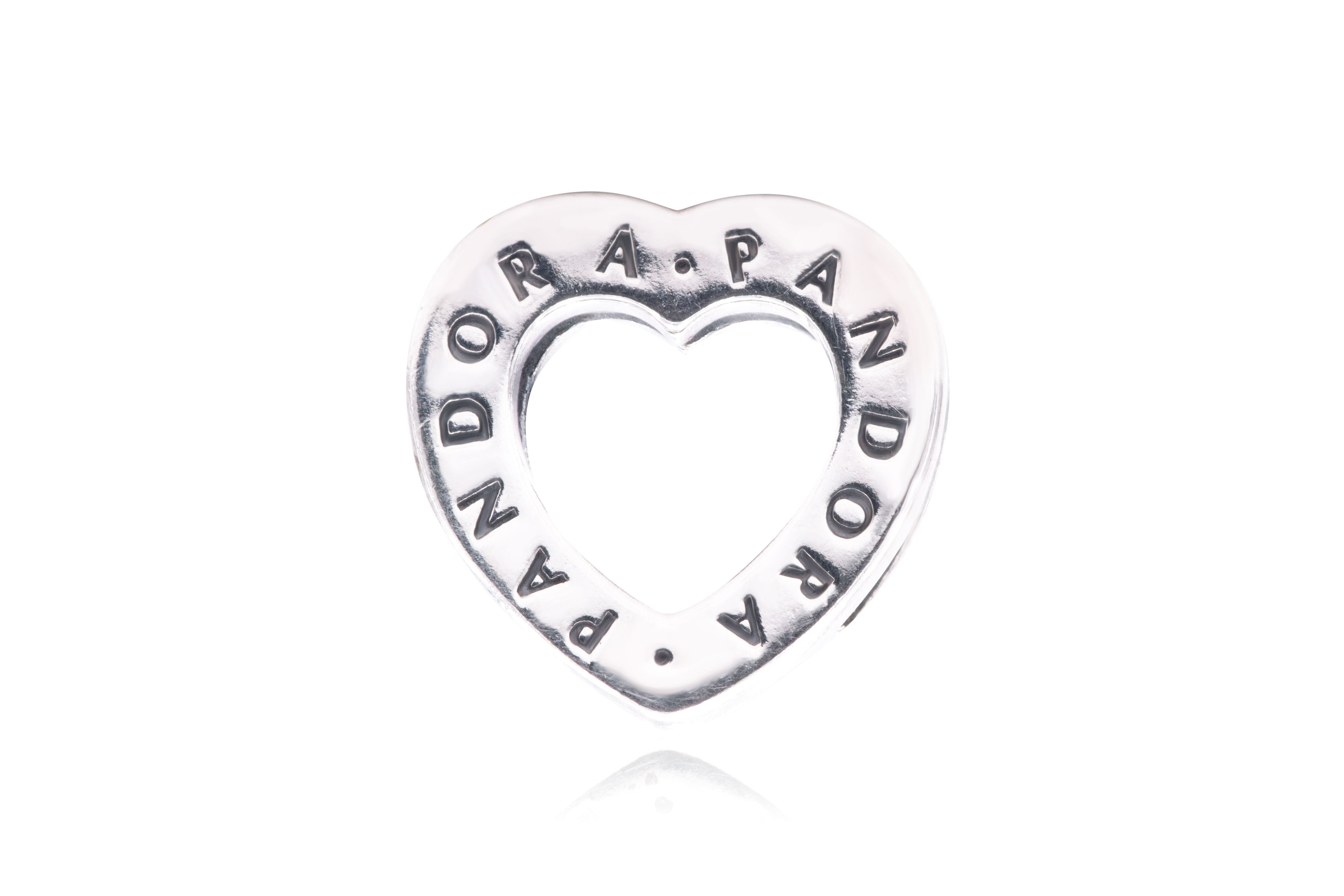 PANDORA Pandora Logo Heart Clip Charm - Walmart.com