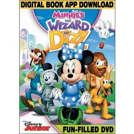 Mickey Mouse Clubhouse: Minnie's The Wizard Of Dizz (DVD + Digital Book ...