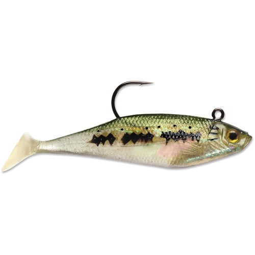 Storm WildEye Swim Shad 2" Fishing Lure 1/8oz Baby Bass 3pcs - Walmart.com