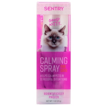 SENTRY Portable Calming Pheromone Diffuser Pack for Cats, Helps Reduce ...