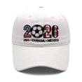Xhegex 2026 Embroidered Baseball Cap - Adjustable Soccer Hat with USA ...