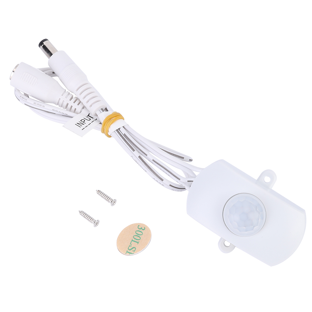 DC6V-24V Sensor de inducción infrarroja Detector de movimiento del ...