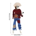 Animated Skeleton Decoration Cowboy Figurine Animated Movement/Sound ...