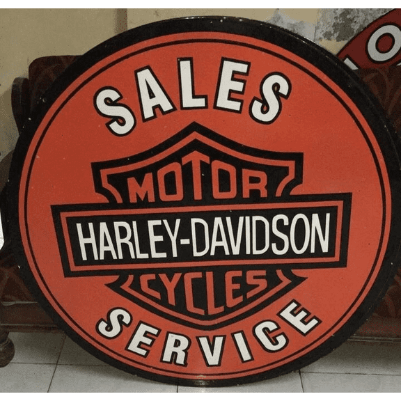 Phillips 66 Rd Porcelain Enamel Heavy Metal Sign 30 Inches Double Side ...