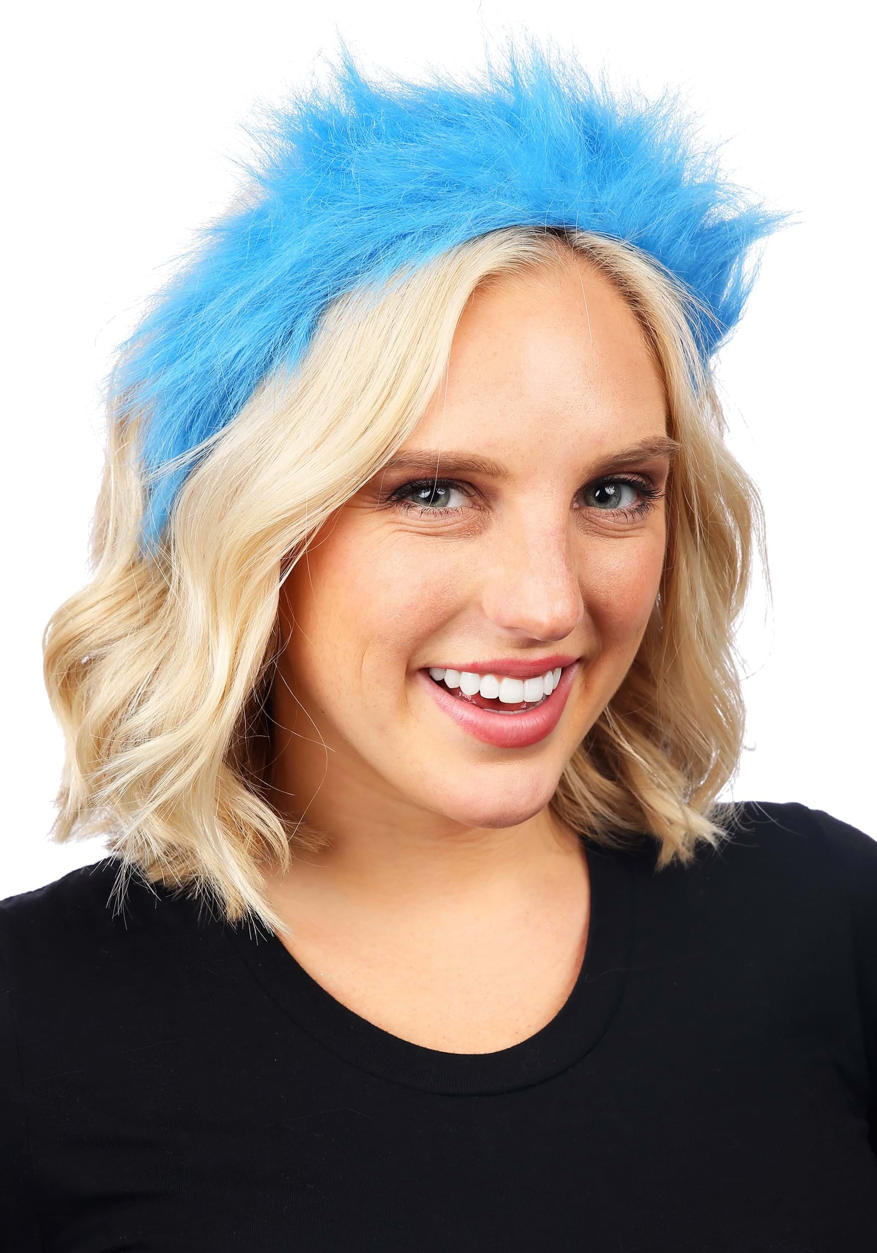 Blue Fuzzy Headband - Thing 1&2 - Walmart.com