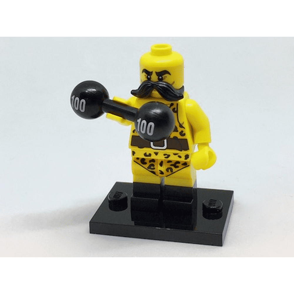 LEGO Collectible Series 17 Circus Strong Man Minifigure - Complete Set ...