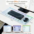 YUYAN-DeskGuide Pro MS Office Keyboard Pad Shortcut Mouse Pad - Windows ...