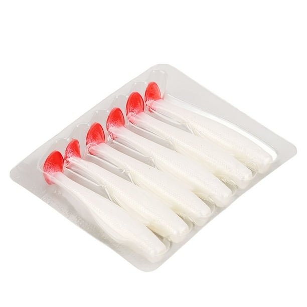 Fishing Lures,6Pcs Floating T Tail Fishing Bait Soft Lures Innovative ...