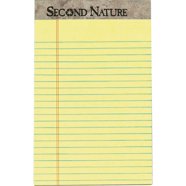 Universal Perforated Ruled Writing Pad, Narrow Rule, 5 x 8, Canary, 50 ...