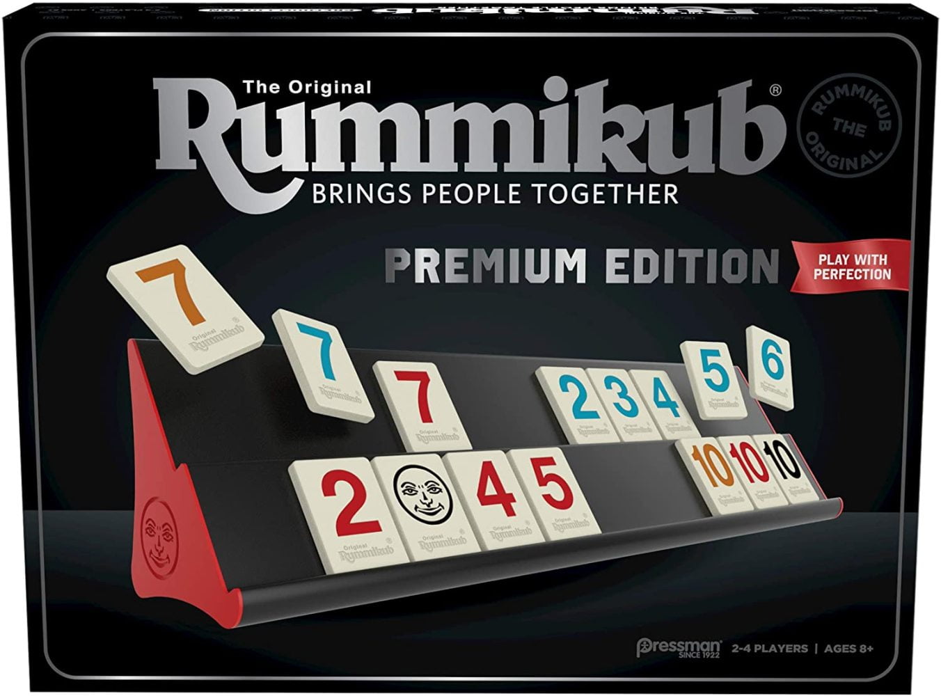 Buy Rummikub Premium Edition by Woamkyn - Features Racks - Large Number ...