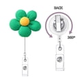 Funny Nurse Badge Reel, Cute Work Badge Holder with Retractable Clip ...