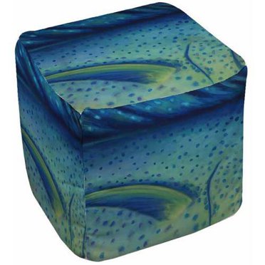 Thumbprintz Funky Flowers Pouf, 18" x 18" x 18" - Walmart.com