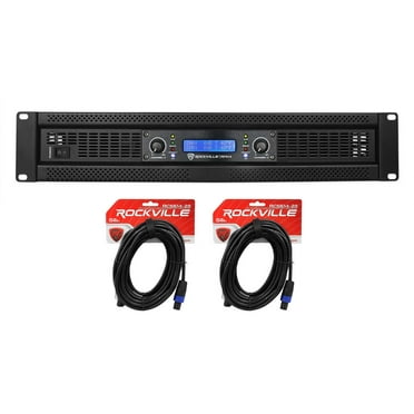 Pyle-Pro PQA2100 19" Rack Mount 2100 Watts Professional Power Amplifier ...