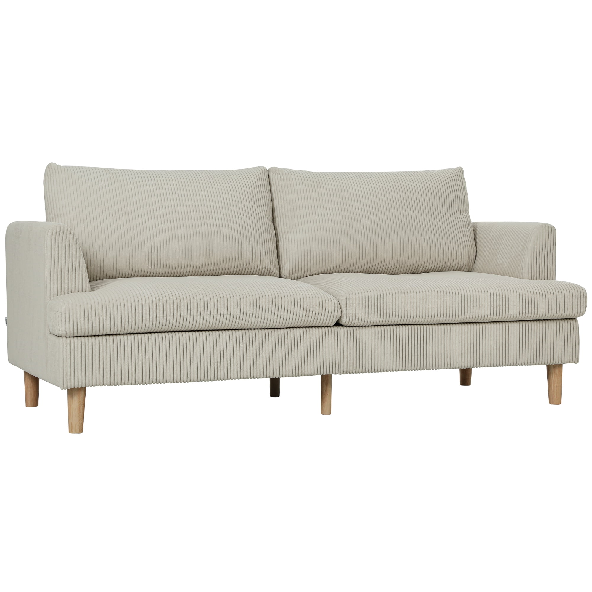 Click here for Homcom 3 Seater Sofa W/ Thick Spring Cushions  74... prices