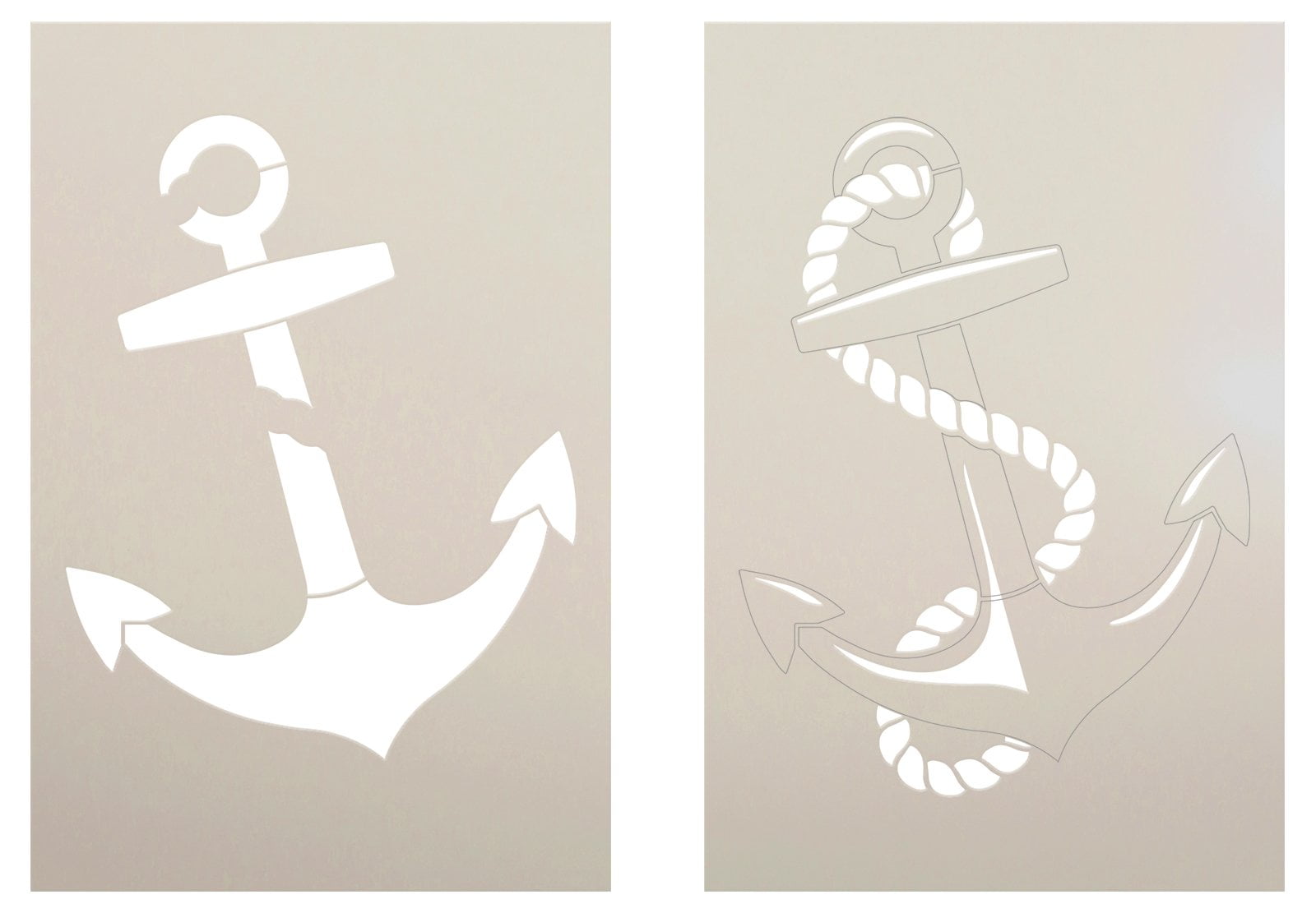 Nautical Anchor Stencil
