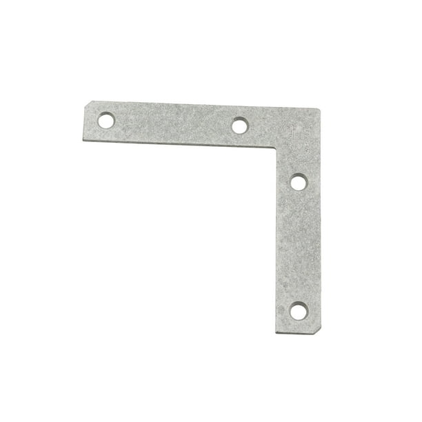 Stanley Hardware S757-022 CD999 Flat Corner Iron in Galvanized, 2 pack - Walmart.ca