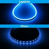 50FT LED Neon Rope Lights Outdoor, IP67 Waterproof, AC 120V LED Strip ...