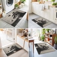 Area Rug 2x3ft, Funny Cow Sitting on The Toilet Washable Rugs for ...