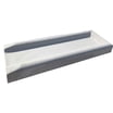 "NuCast Solid Precast Concrete Splash Block 3""x11""x30"" - Rain and ...