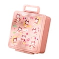 Bento Box for Adults, Divided Handle Lunch Box Travel Portable Picnic ...
