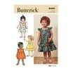 Butterick Sewing Pattern 6987 - Toddlers' Dresses and Rompers, Size: A ...