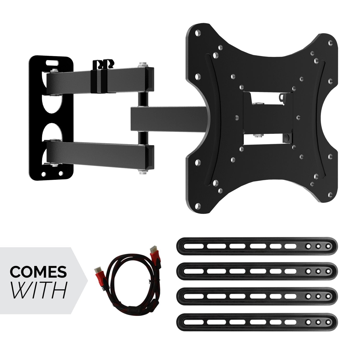 Aspectek Full Motion TV Wall Mount Bracket for 26 - Nepal | Ubuy