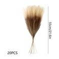 20PCS Artificial Pampas Grass 55cm – Faux Dried Flowers for Boho Home ...