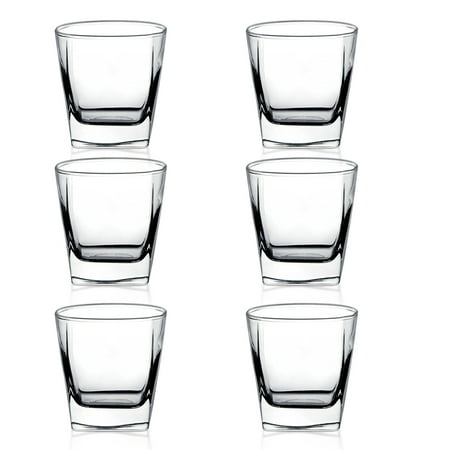 Coofit 6PCS Glass Cup Universal Drinking Glass Water Glass Wine Glass ...