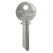 Kaba Ilco Key Blank, FR2,Brass, PK10 L1054G-FR2 - Walmart.com