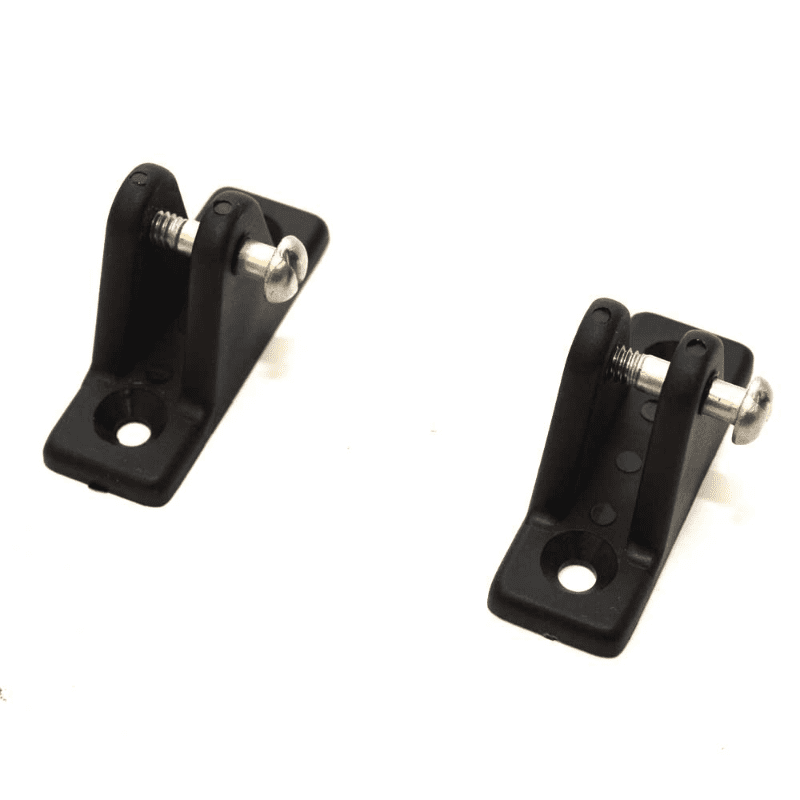 SeaArk Boat Bimini Top Bracket Mounts | Black (Pair) - Walmart.com