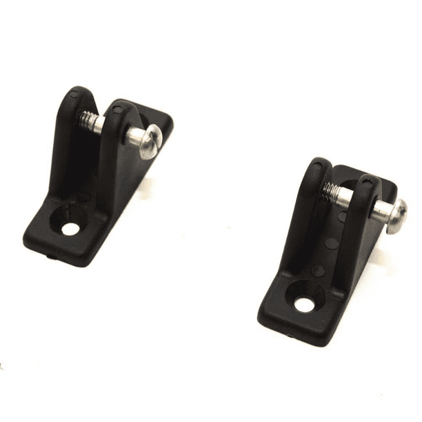 SeaArk Boat Bimini Top Bracket Mounts | Black (Pair) - Walmart.com