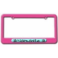 Namaste, Om Aum Yoga License Plate Tag Frame, Multiple Colors - Walmart.com