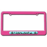 Namaste, Om Aum Yoga License Plate Tag Frame, Multiple Colors - Walmart.com