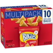 Bugles Nacho Cheese Flavor Crispy Corn Snacks (Pack of 2) - Walmart.com