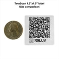 "ToteScan Self-Adhesive QR Labels for Storage, Packing, Bins ...