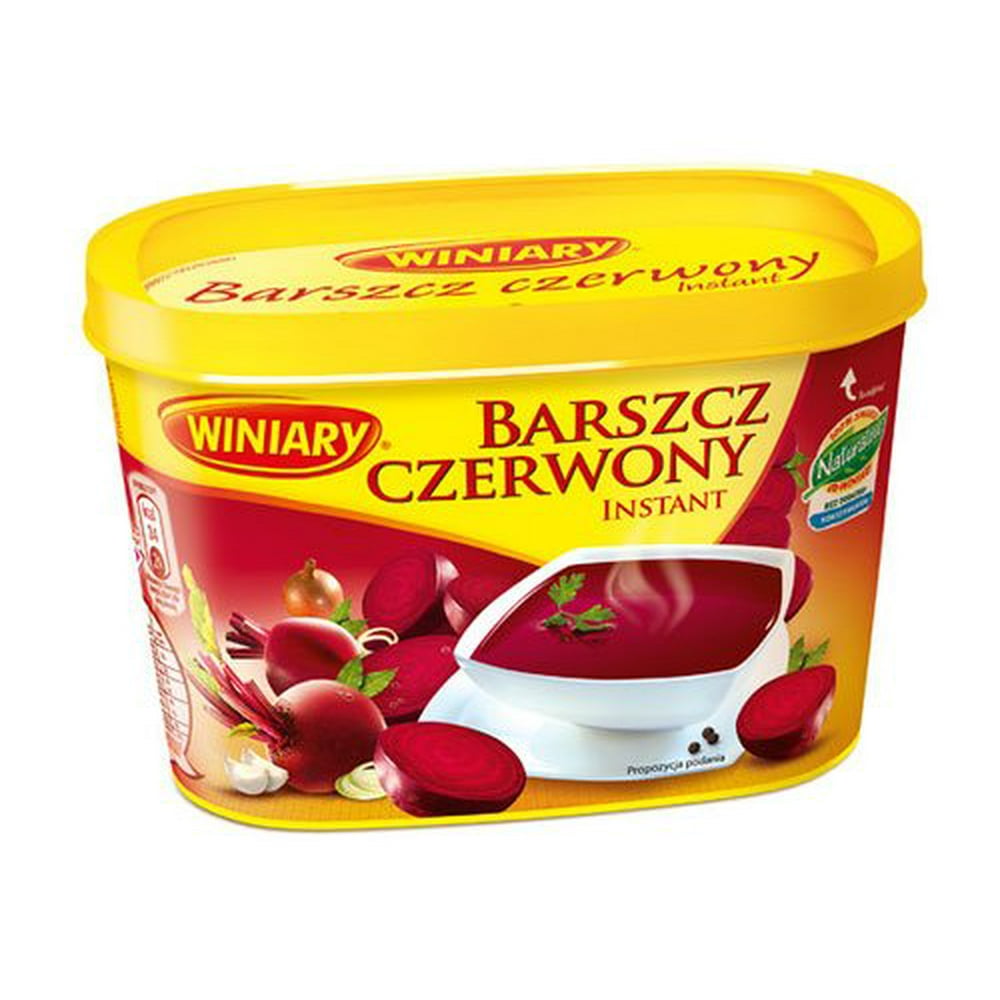 Winiary Barszcz Czerwony Red Borscht 170g Tub - Walmart.com - Walmart.com