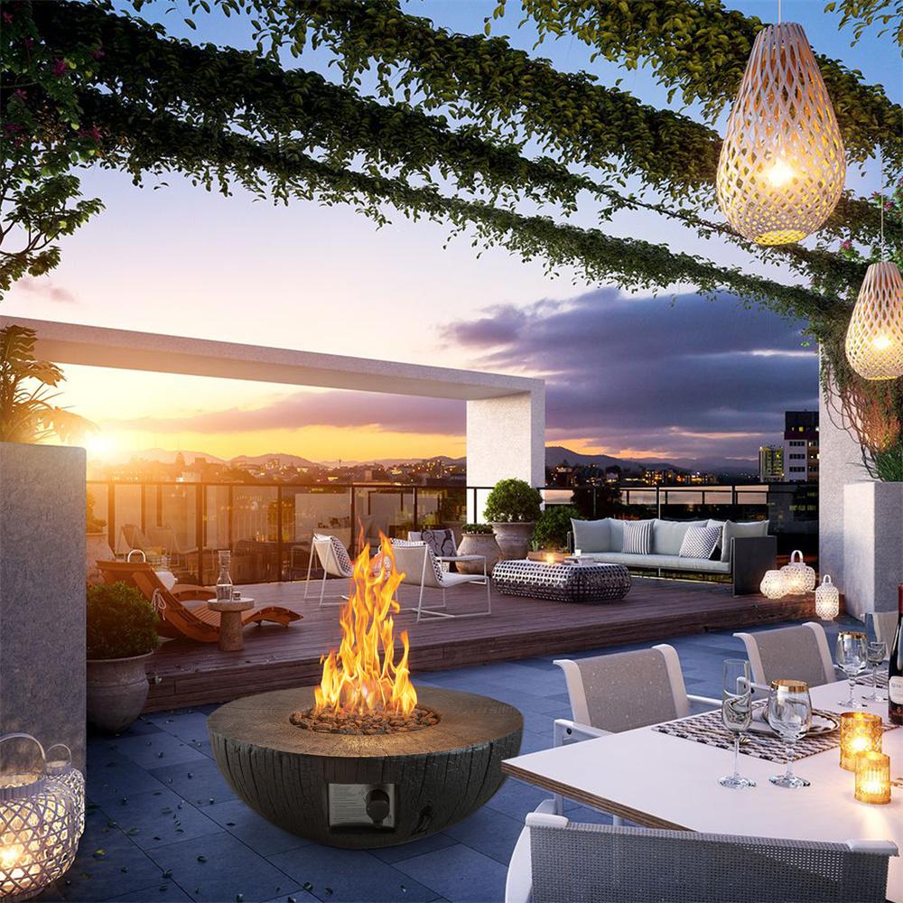 Modern Outdoor Gas Fire Pit