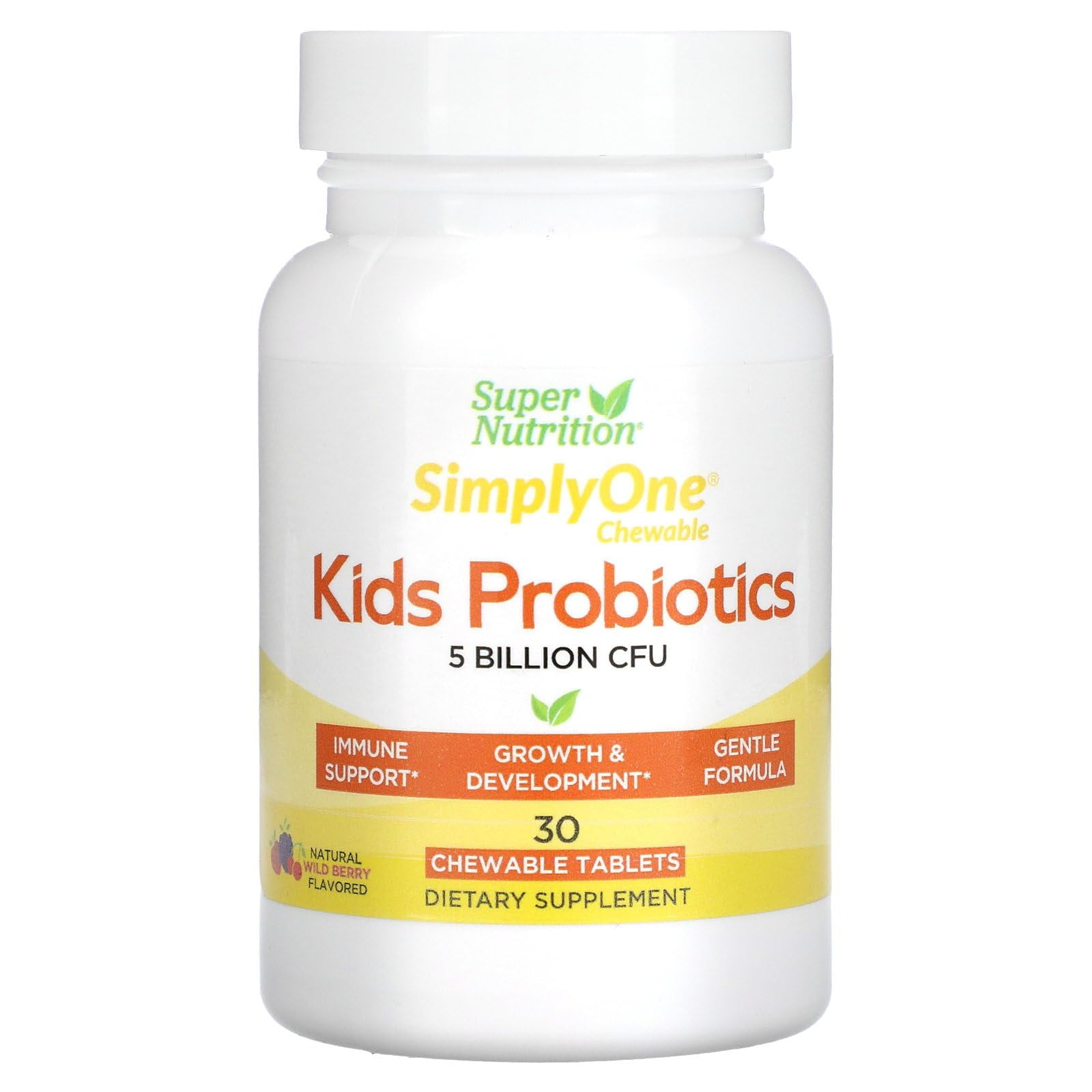 Probiotic SuperNutrition Kids Wild Berry 30 comprimidos | Bodega Aurrera en línea