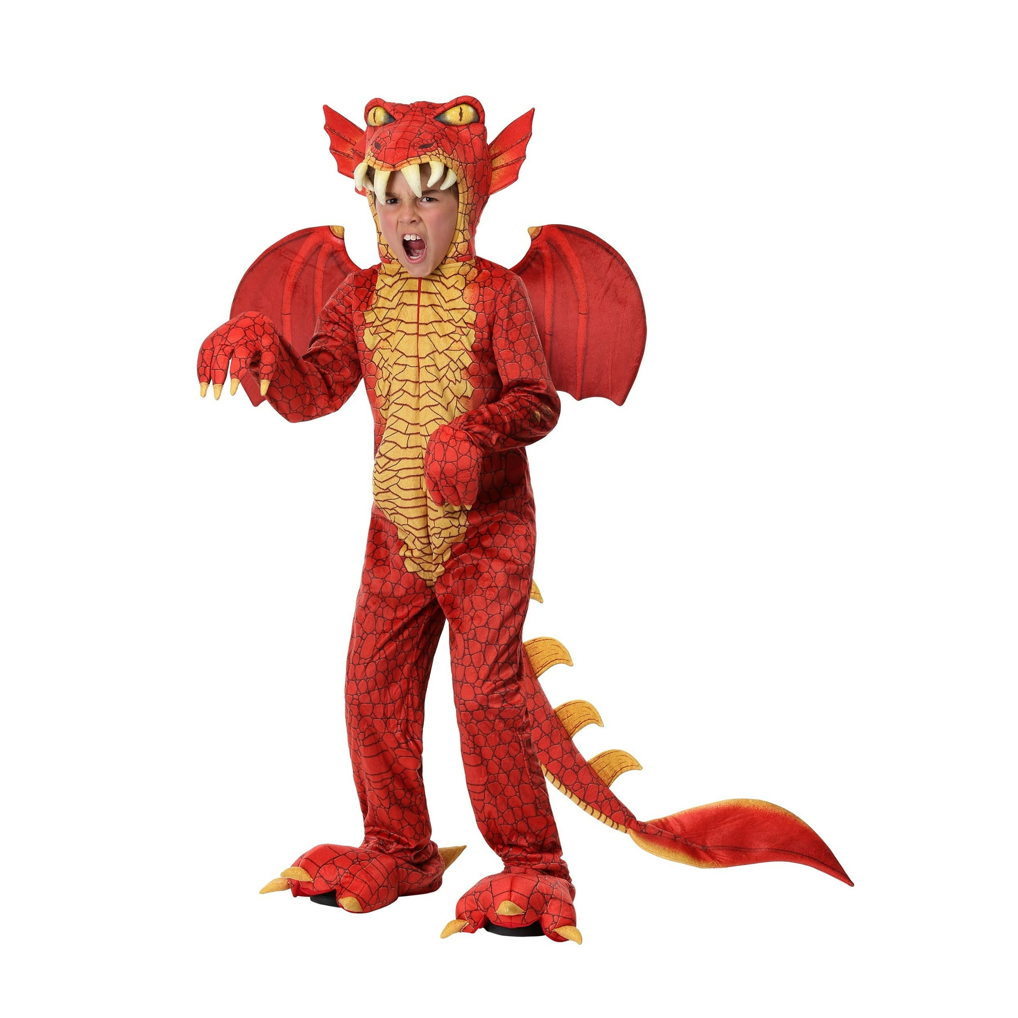 Click here for Fun Costumes Kids Deluxe Red Dragon Costume Xl prices