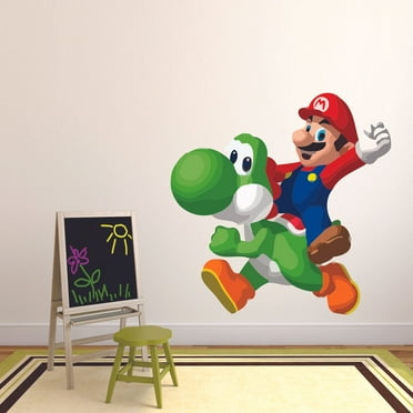 Super Mario Bros Super Mario Logo Pixelated Pose Nintendo Cartoon ...